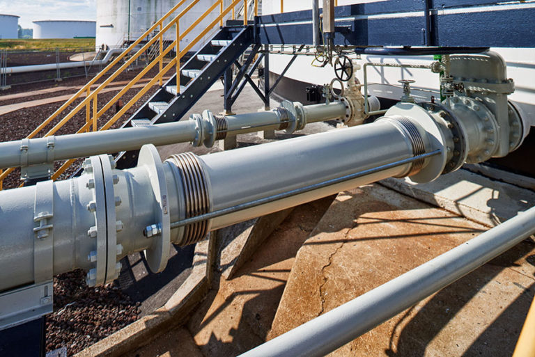 Belman AS Expansion joint Tank Farm Bellow at Gunvor refinery ...